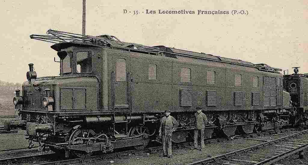 La locomotive électrique 2D2 5500, locomotives légendaires, trains de ...